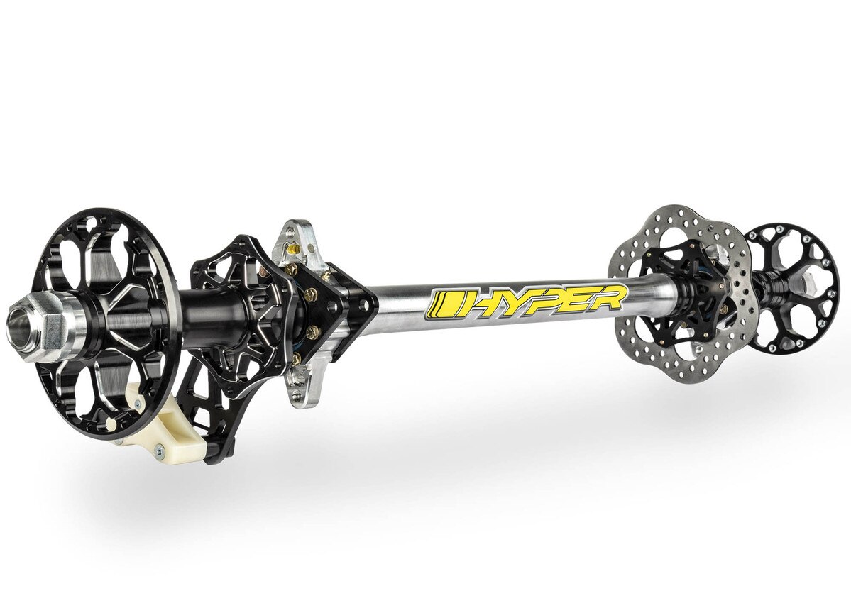 Rear Axle Assembly-SHARP Universal Axle. | Hyper Racing