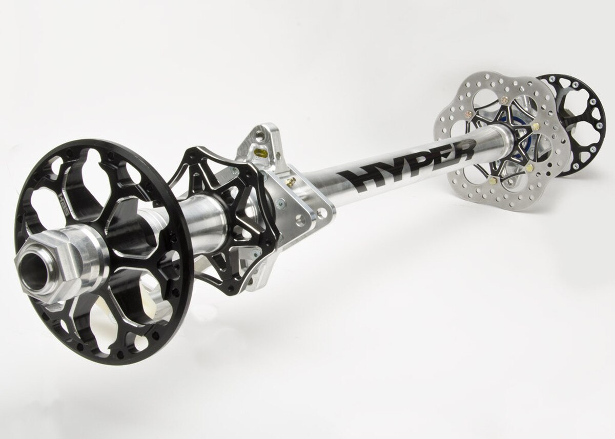 Rear Axle Assembly-SHARP Universal Axle. | Hyper Racing