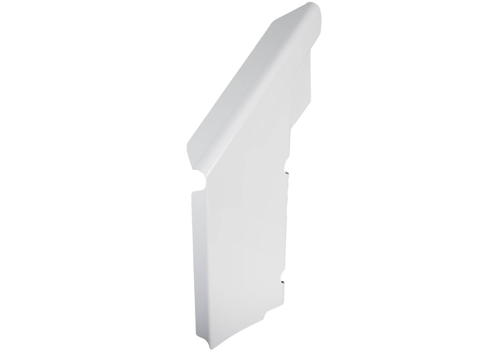 Aero Left Side Hood Section X4-X7 White