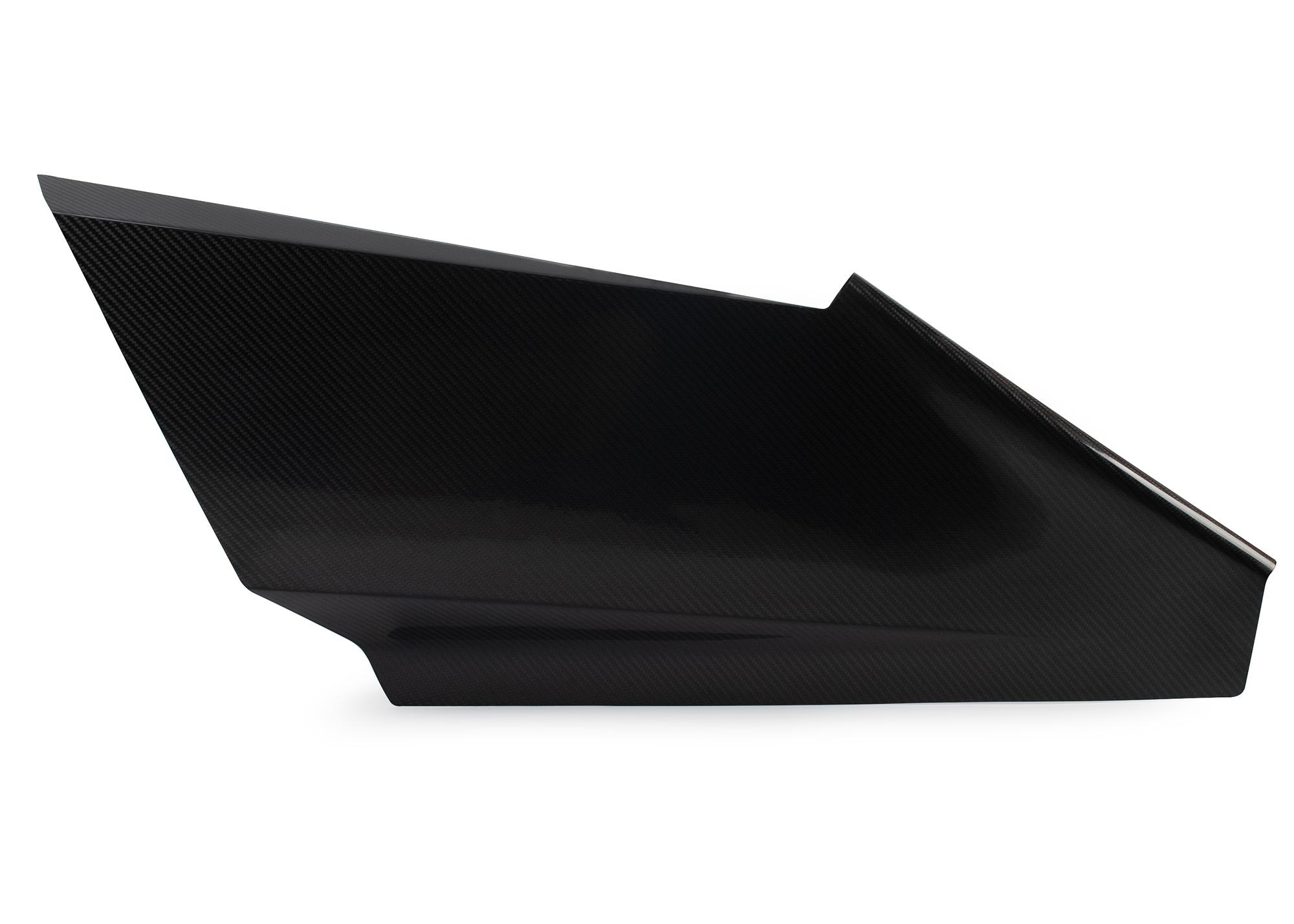 Lazer Right Side Hood Section, Carbon