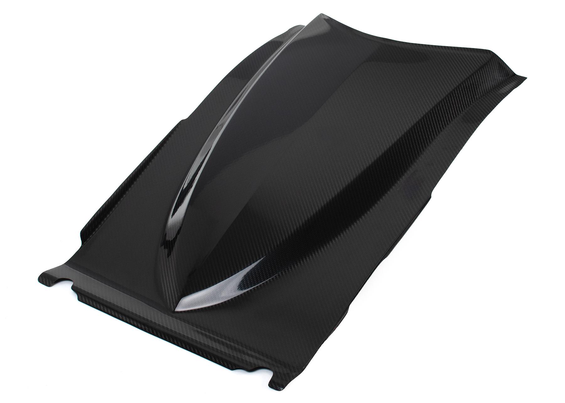 Lazer Lower Center Hood Section, Carbon Fiber