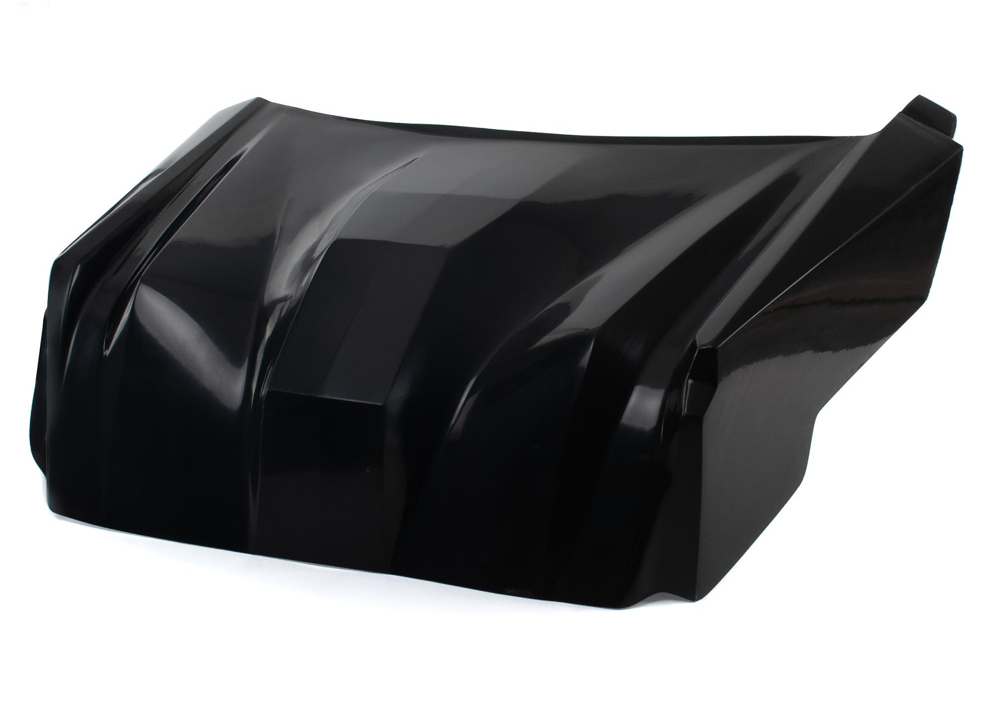 Lazer Upper Center Hood Section, Black