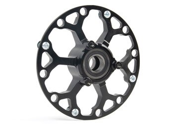 HBS Wheel Center Front w/ Brake Mounts and M2 NON Tapered Bearings