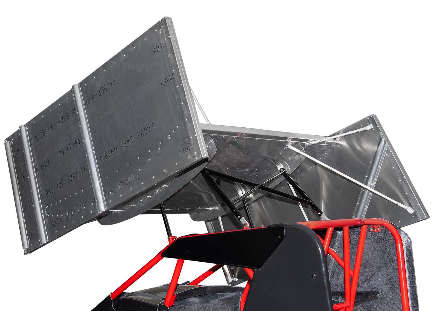 14’ Square 54" Internal Slider Wing, 25" Channel, 600 Micro Sprint