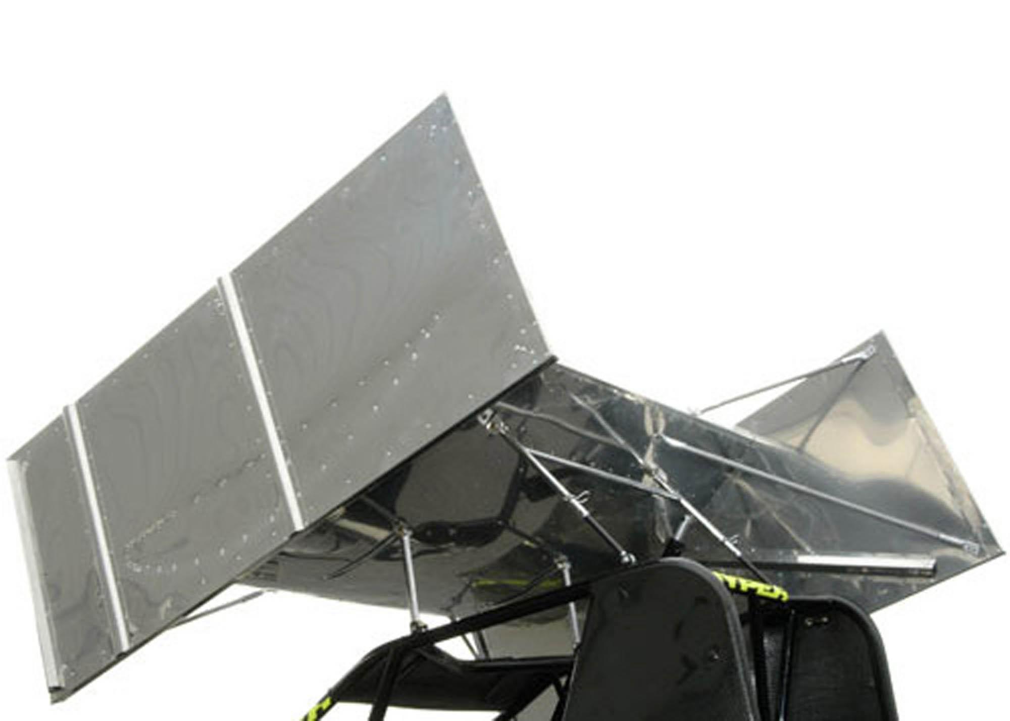 12' Square 48" Internal Slider Wing, 25" Channel, 600 Micro Sprint
