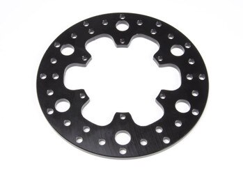 Wilwood Drilled Steel Inboard Midget Rotor. 10.50 x .350 with 6 bolts 5 ...