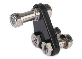 Torsion Arm Shock Standoff Kit, with H-Mark Shock Pin & Ti Bolts