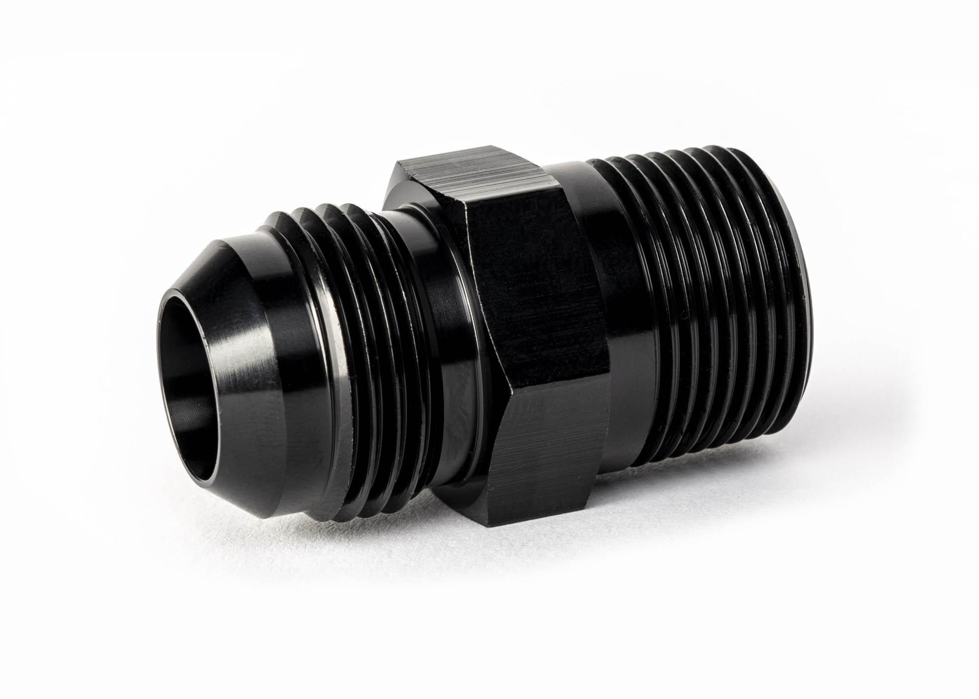 3/4 NPT to 12AN Straight Fitting