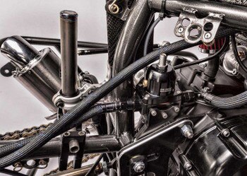 -6 Fuel Filter to Fuel Rail For EVO Fuel Injection Lightweight Pre-Made ...