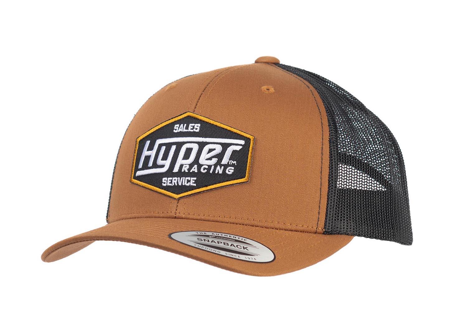 Hyper Stamp Patch Hat Caramel/Black