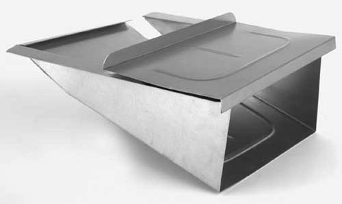 Front Mount Radiator Air Scoop/Shroud for 270cc, '02-'03 | Hyper Racing