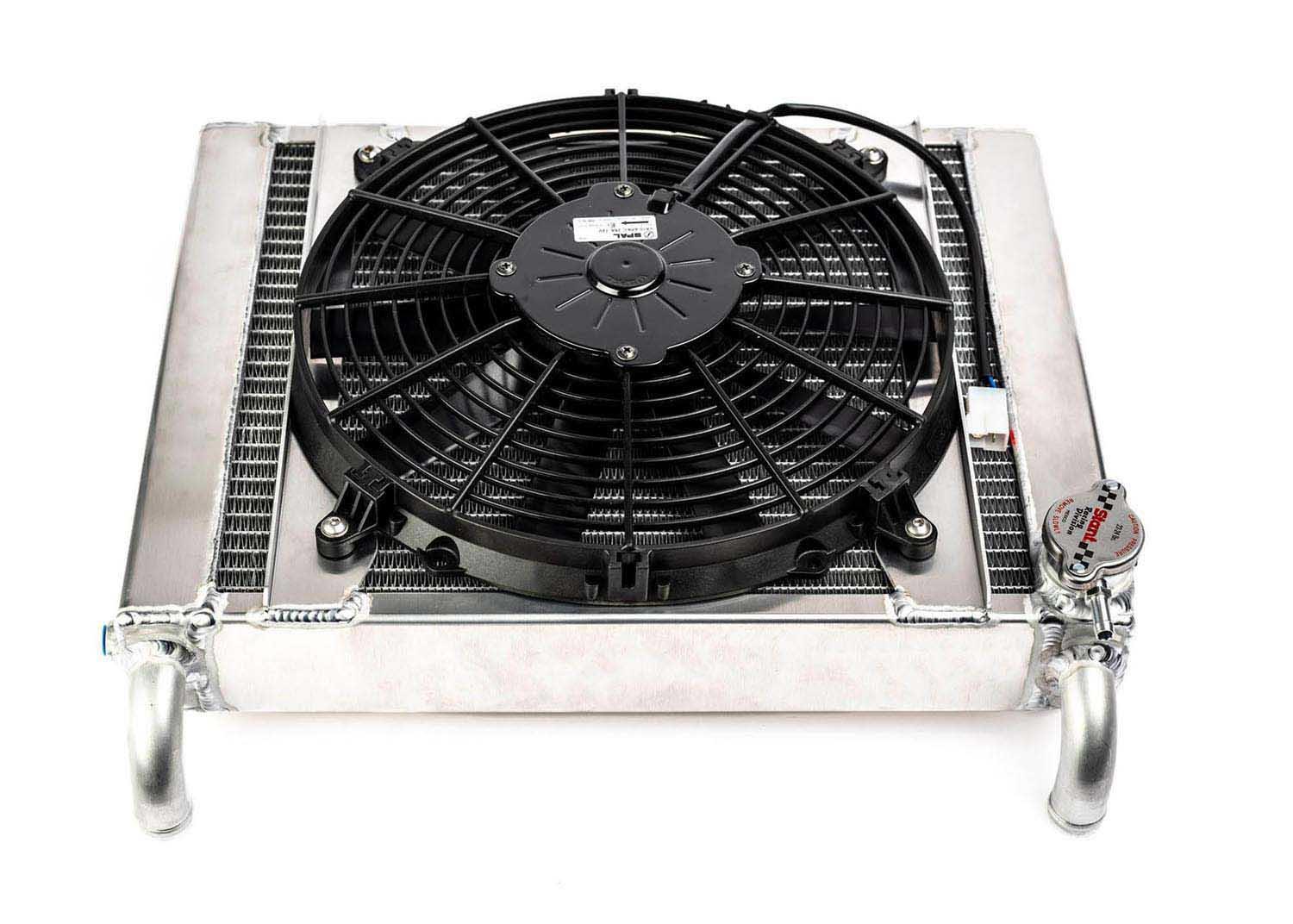 Lightning Sprint Double Thick Radiator with Fan