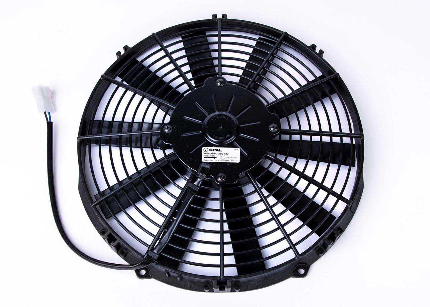 Lightning Sprint Laydown Radiator Fan, 12"