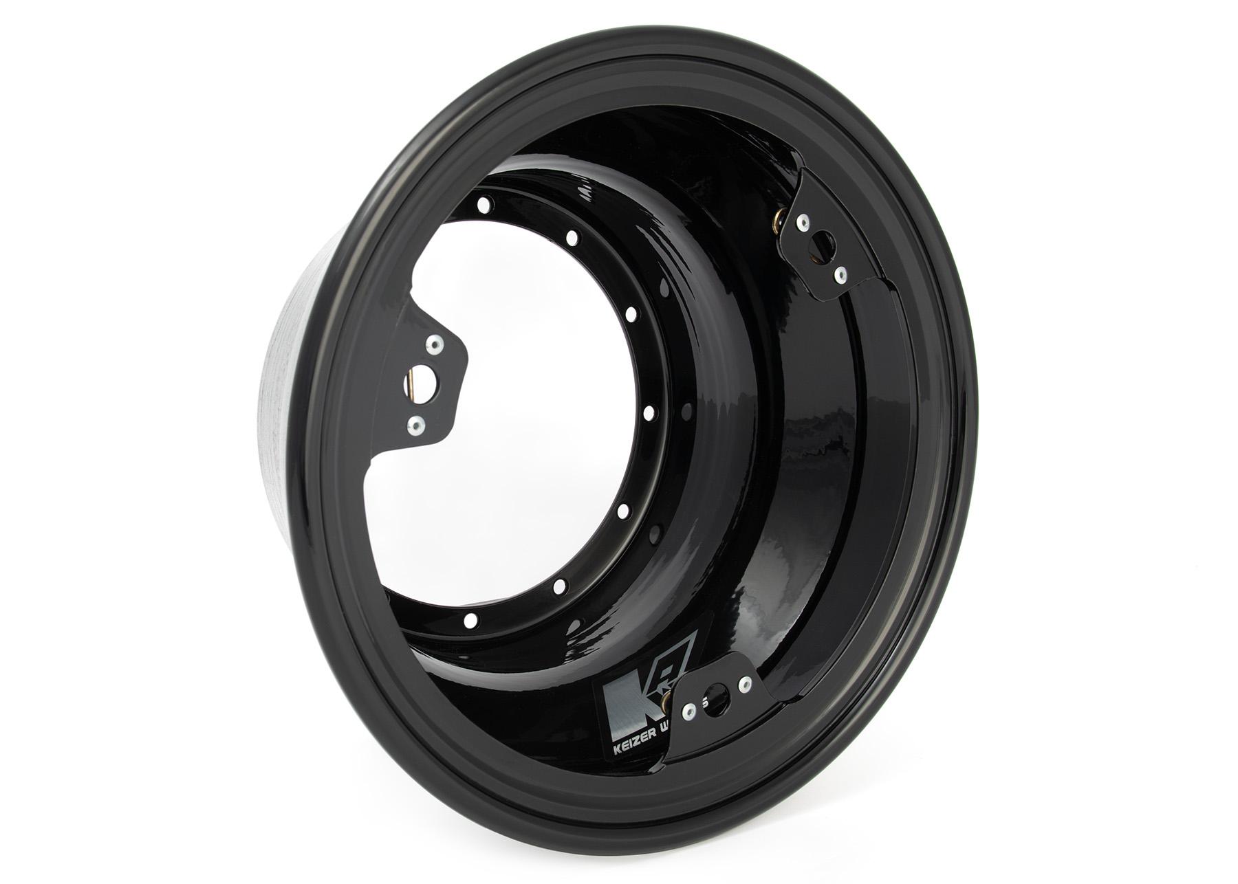 Keizer Black 10x5 Wheel Half Pro Ring