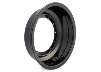 TJ Forged 10x3 Non Bead Lock Half, Big Bell, Black