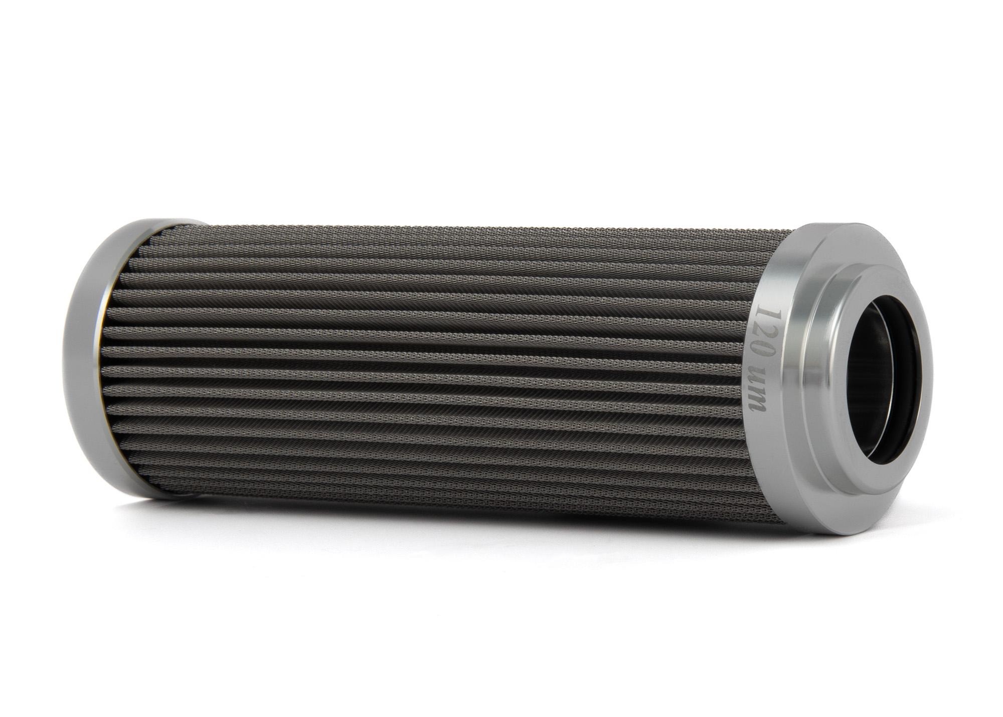 Element, 120 Micron Pro Fuel Filter Full Stainless Steel, Methanol ...