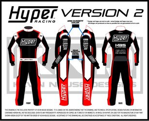 K1 Custom Hyper Racing Suit V2