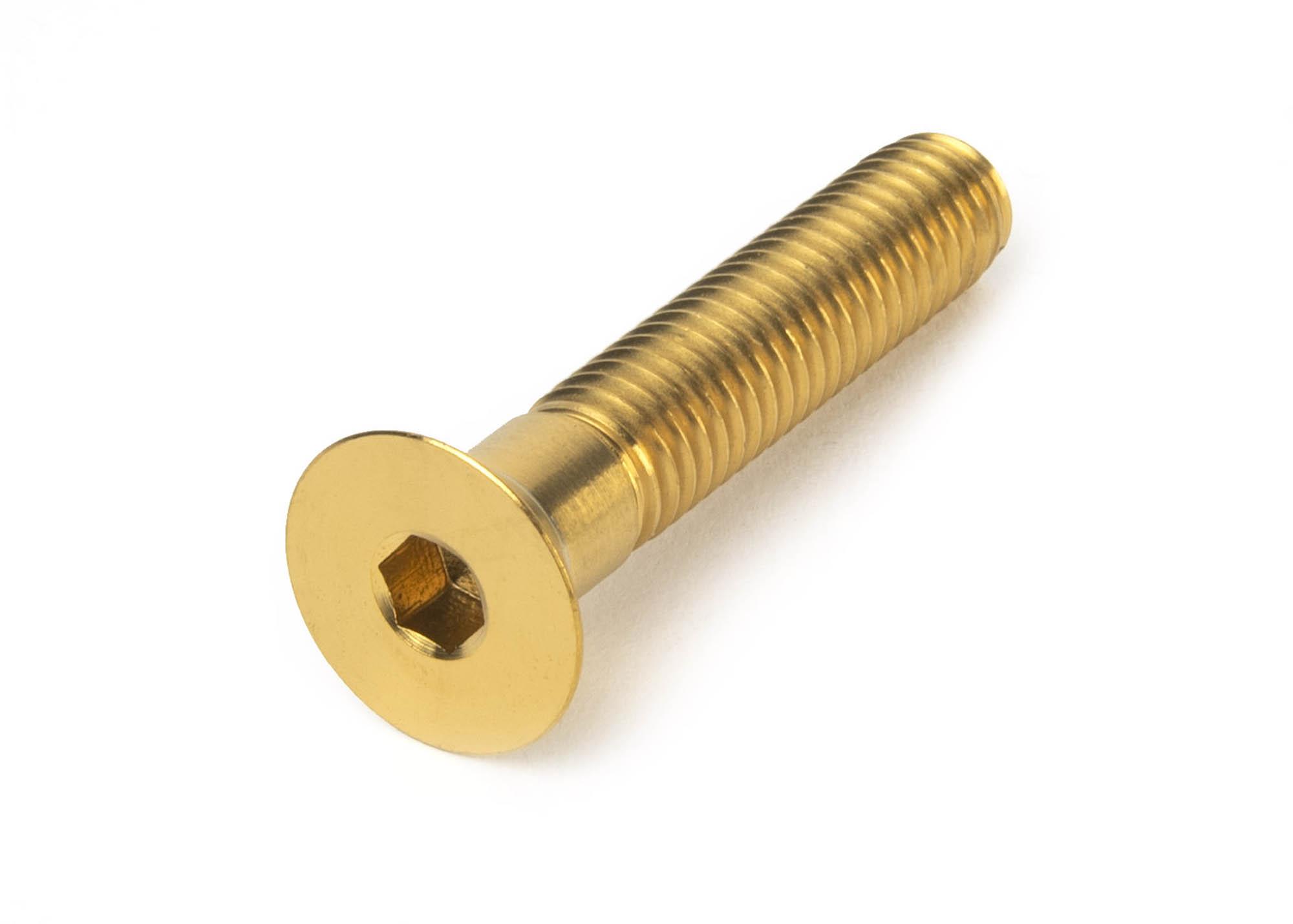 3/8-16 x 2 FHCS Ti Titanium